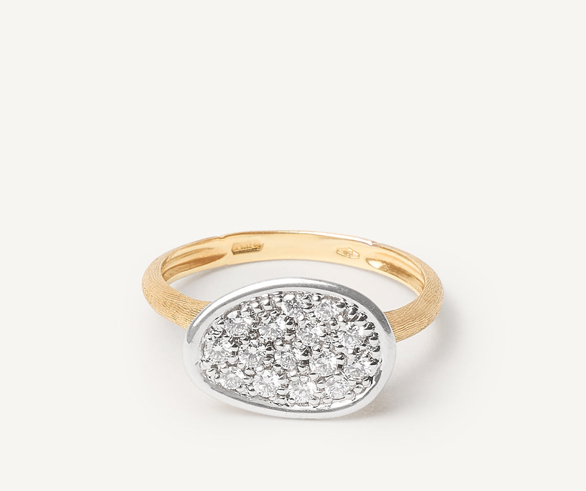 Diamond pavé ring, mini – Marco Bicego